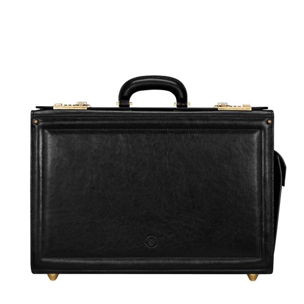 Men's Quality Leather Pilot Case | The Varese | 25 Year Warranty