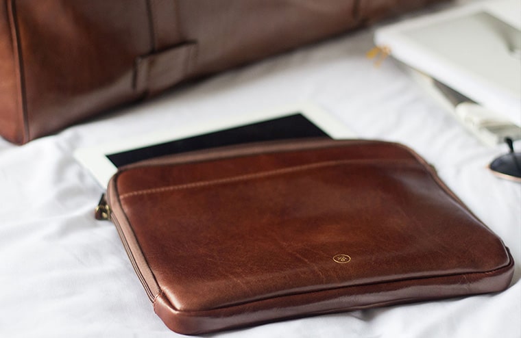 Luzzi Italian Leather iPad & iPad Air Case - Maxwell-Scott